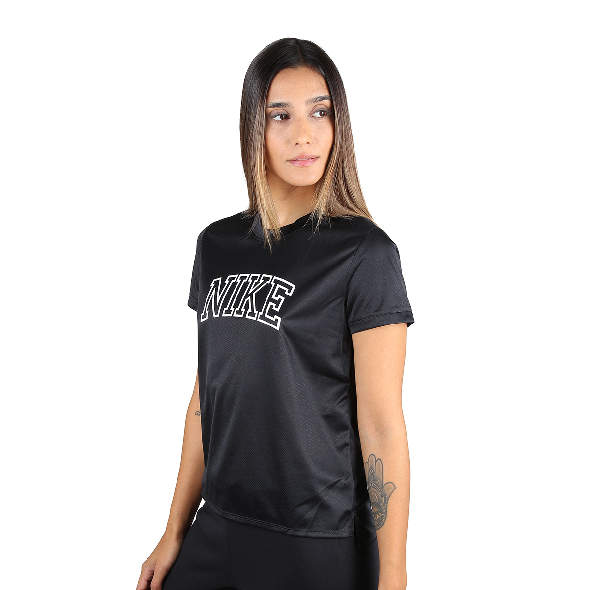 Remera Running Nike Dri-Fit Swoosh Mujer | StockCenter