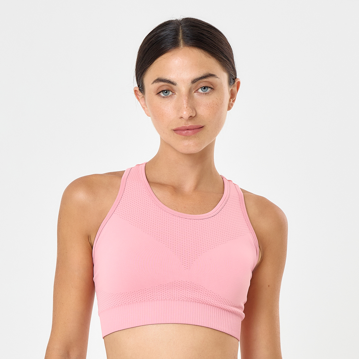 Top Loop Up Lounge Seamless para Mujer - Seamless Zen - Impacto Bajo ...